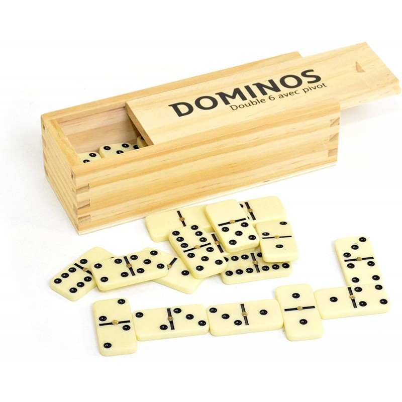 Jeu de société - Dominos double 6 Jeu de société - Dominos double 6